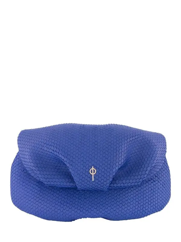 OTRERA Leda Snake / Leather Clucth - Blue