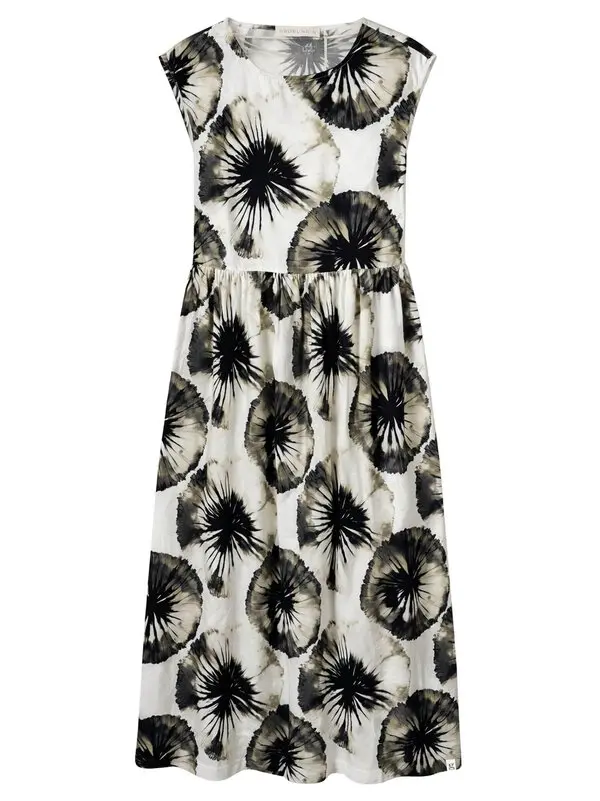 GROBUND Neutrals Mathilde Dress The One With Dandelion - Yellow