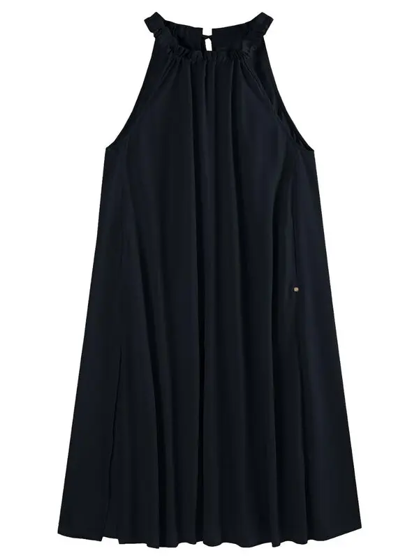 SUPESU Rosa Halter Neck Dress Classic - Black