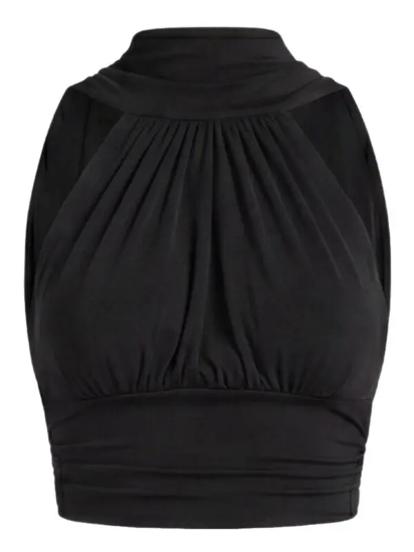 KHELA THE LABEL Stay Close Top - Black