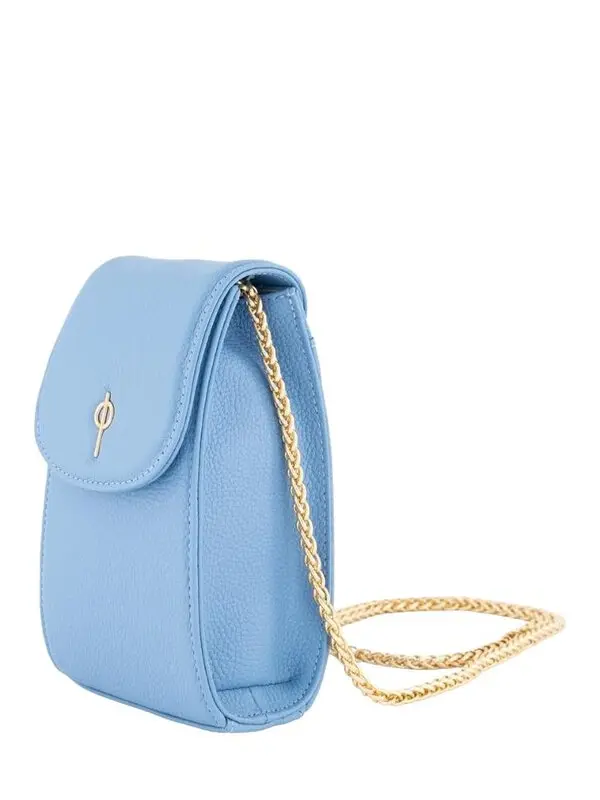 OTRERA Casey Leather Crossbody - Blue