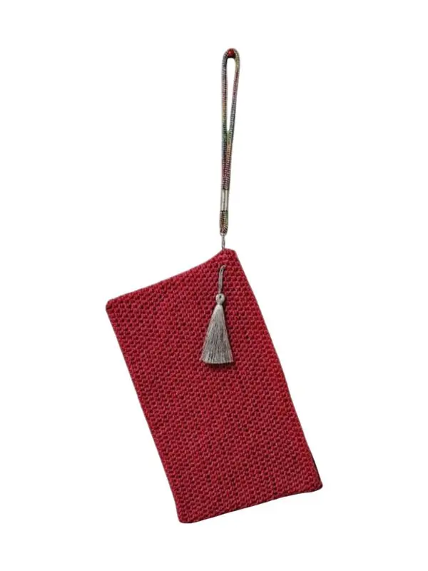 SPRINGMOONATELIER Handmade Clutch Bag – Elegant And Chic - Pink