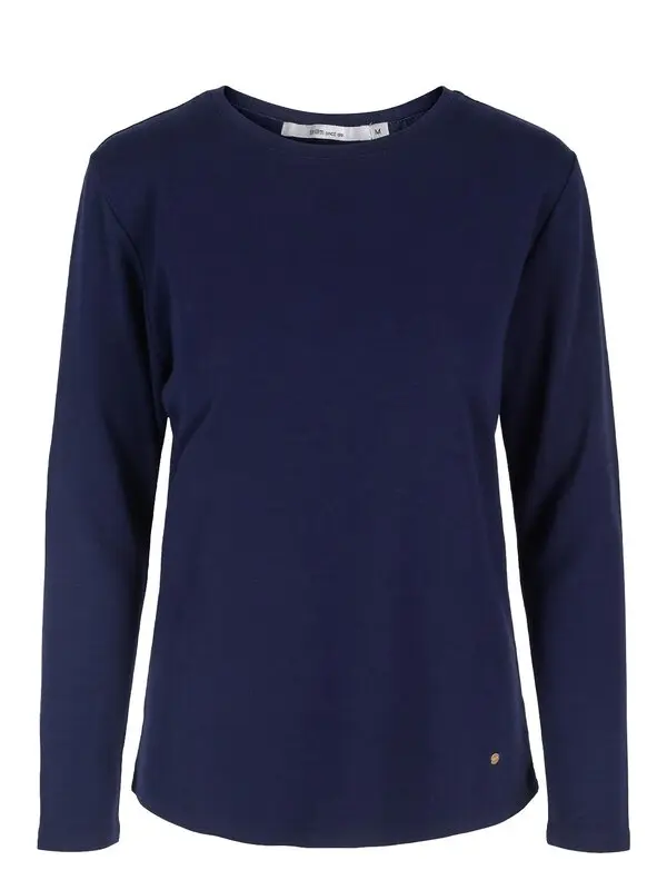 TIRILLM Sia Long Sleeve Top - Blue