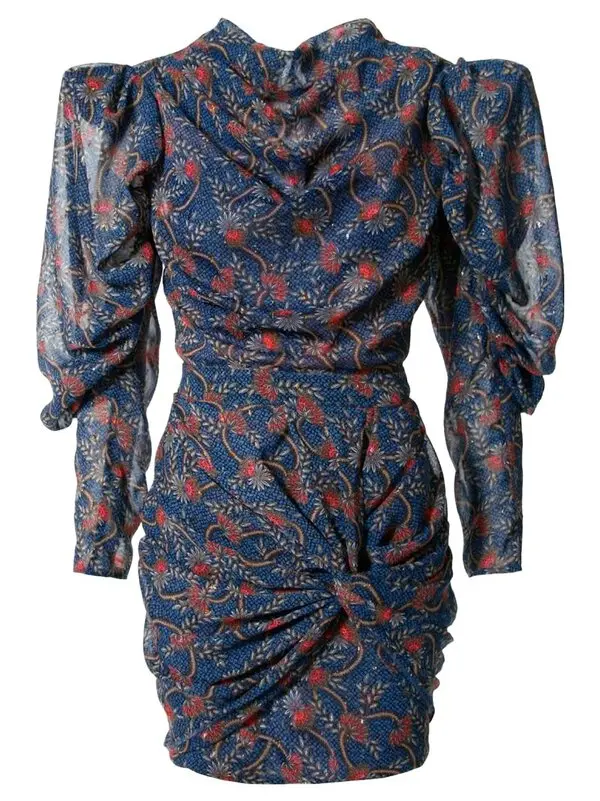 AGGI BY HALEWSKI Vanessa Sapphire Dress - Blue