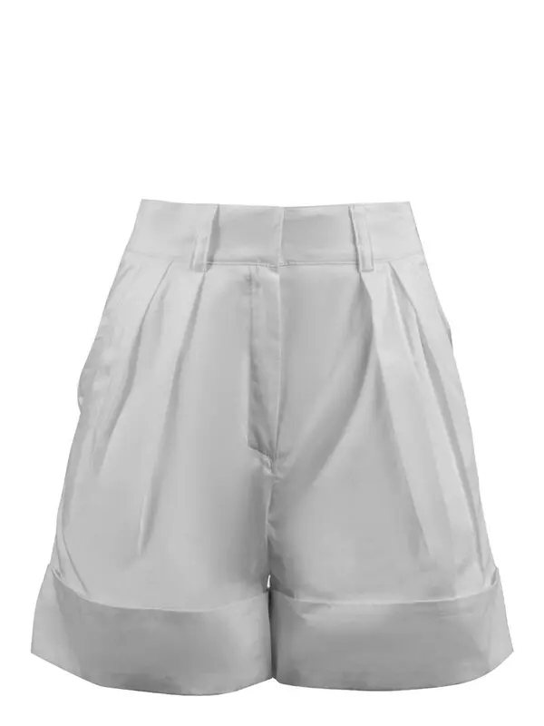 HELENE GALWAS Delfina Cotton Shorts - White