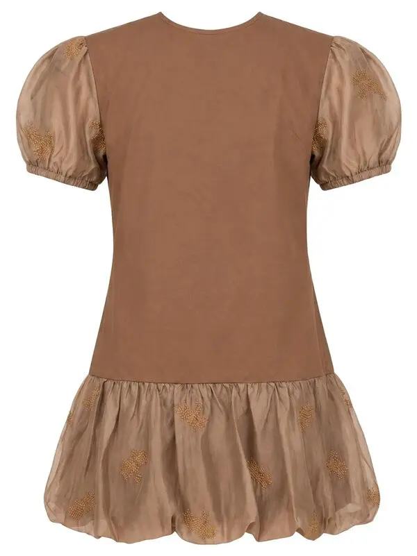 Carmen Says Sugar Mini Dress - Brown