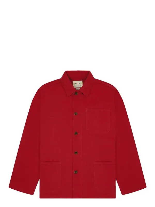 USKEES Overshirt Berry - Red