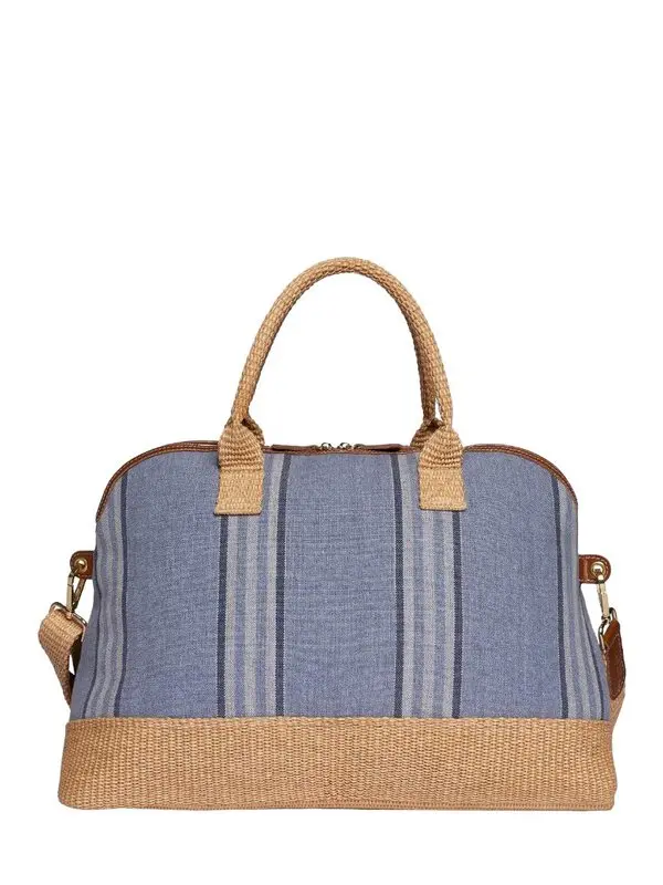 MY STYLE BAGS London Duffel Bag Antibes In Powder - Blue