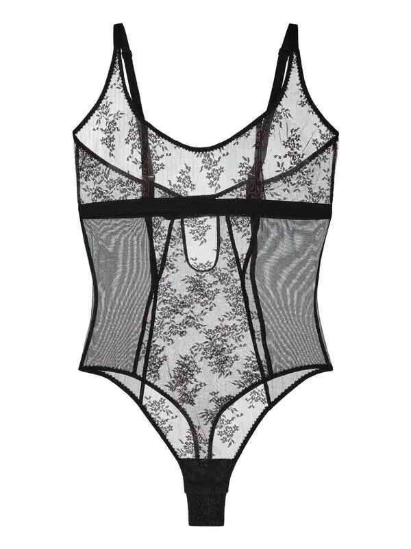 JOURNELLE Romy Bodysuit Noir - Black