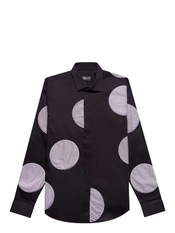 EIGHT X Sciarra Artisan Edition Button Down Shirt - Black