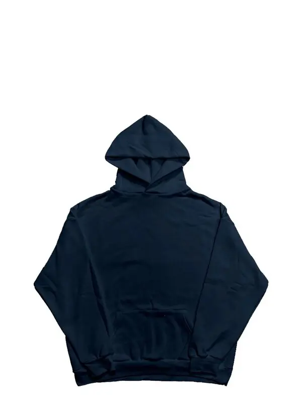 AURA & CO Angel Rhinestone Hoodie Navy - Blue