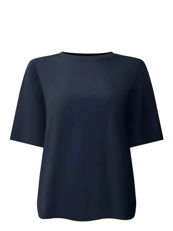 JAMES LAKELAND Navy Jersey Relaxed Top - Blue