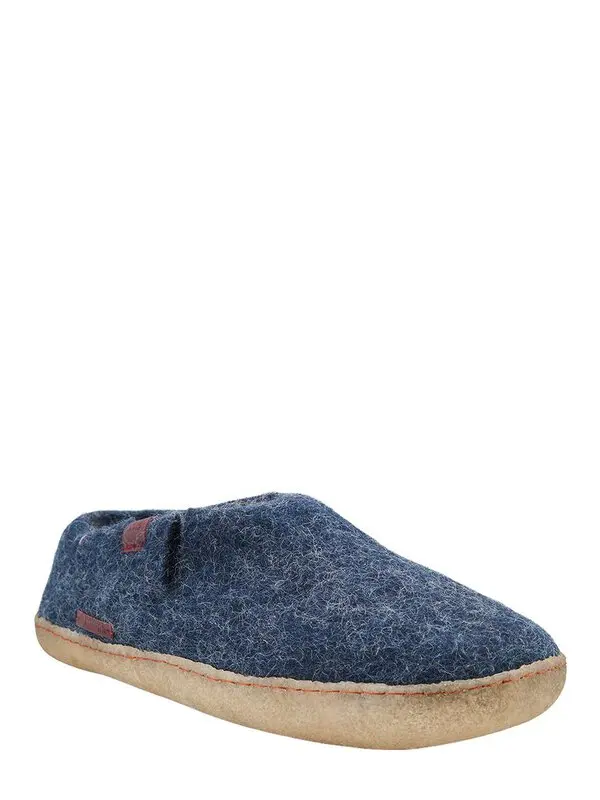BETTERFELT Classic Shoe With Natural Crepe Rubber Sole - Blue