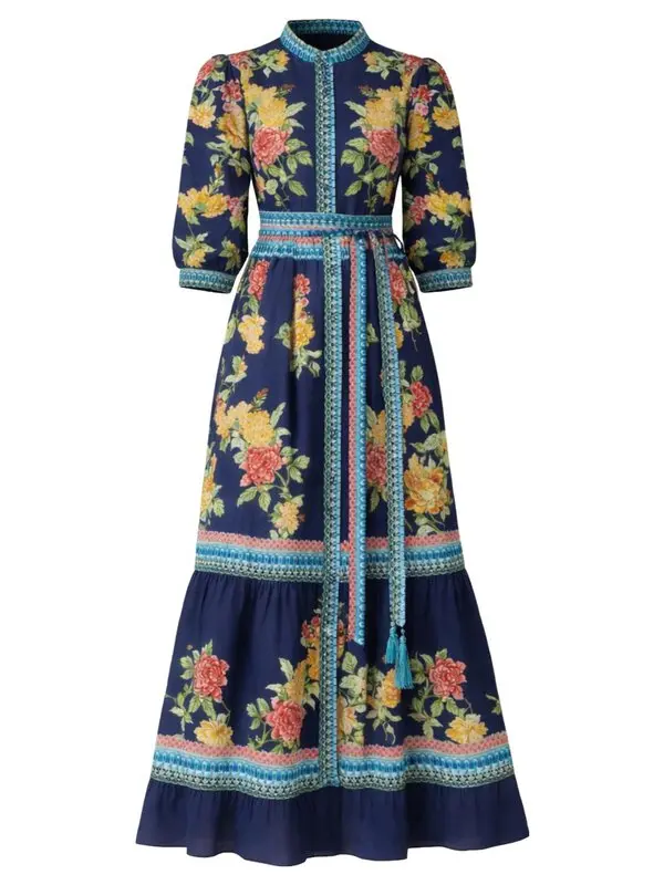 RAISHMA Amber Dress - Blue