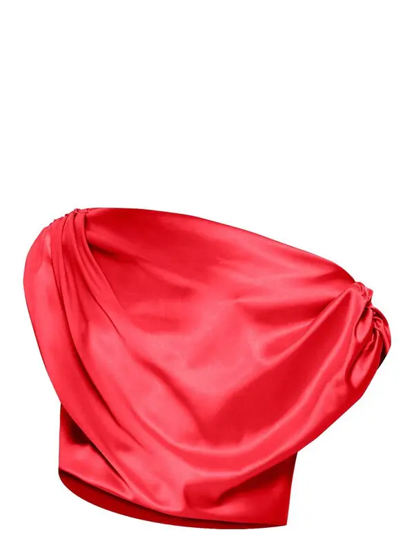 ANGELIKA JOZEFCZYK Satin Blouse Livia - Red