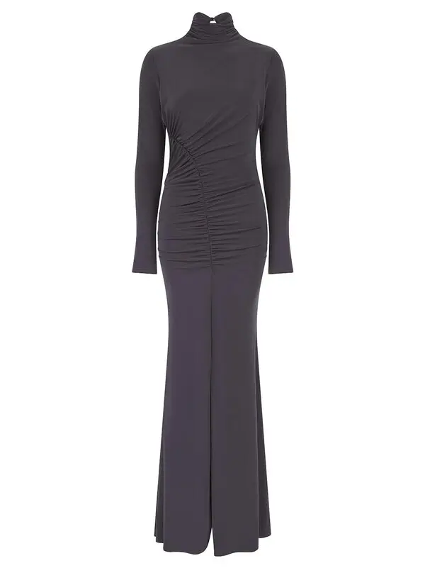 CELESTINE & MAE Silene Maxi Dress In Odyssey - Grey