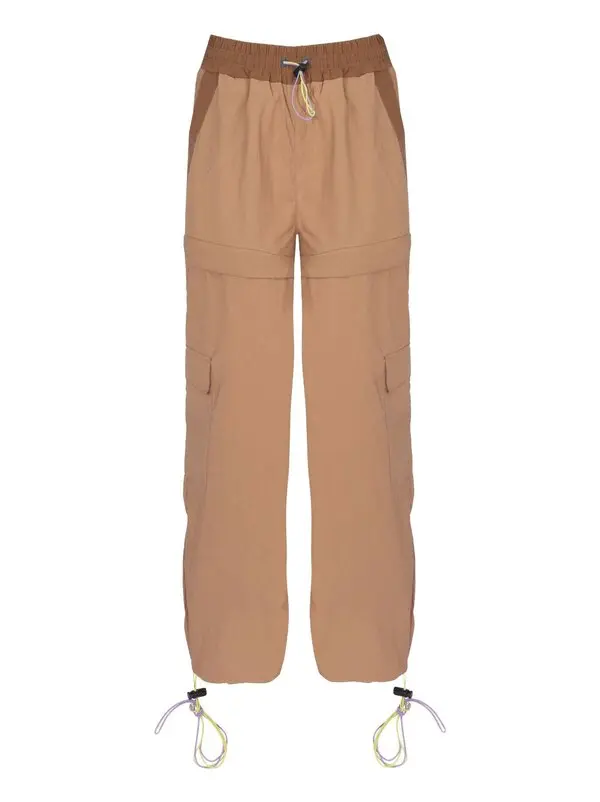 YORSTRULY Parachute Zip Off Pants Latte - Brown