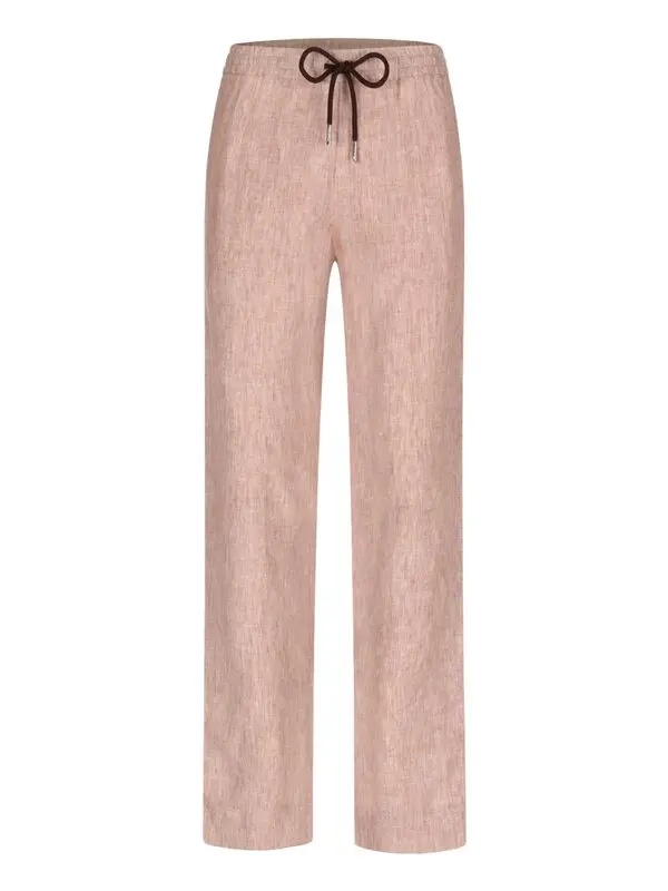 MAISON TANGERINE Neutrals / Beach Neutral Linen Long Pants For - Brown