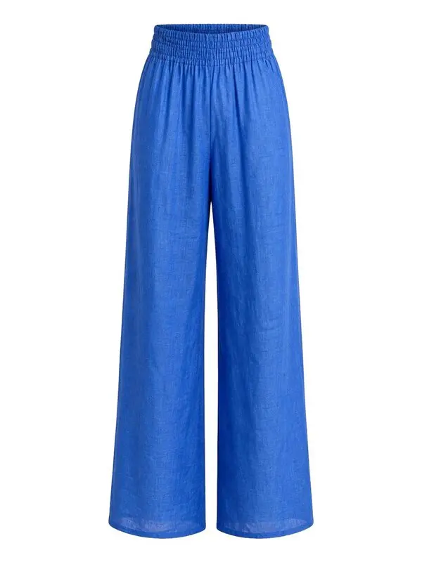 MARIELĒ Anna Trousers Royal - Blue