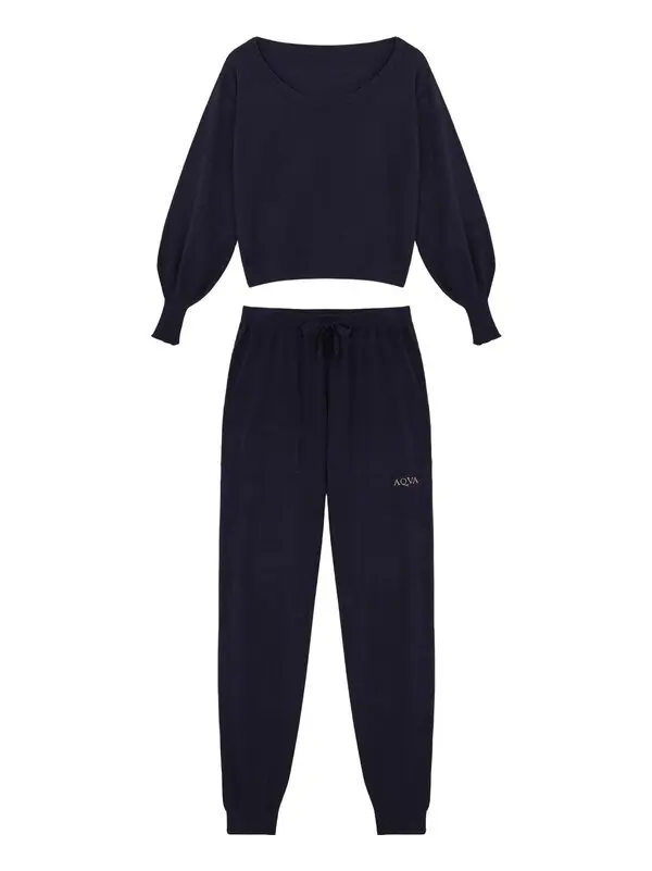 AQVA SWIMWEAR Thalassa Loungewear Set - Blue