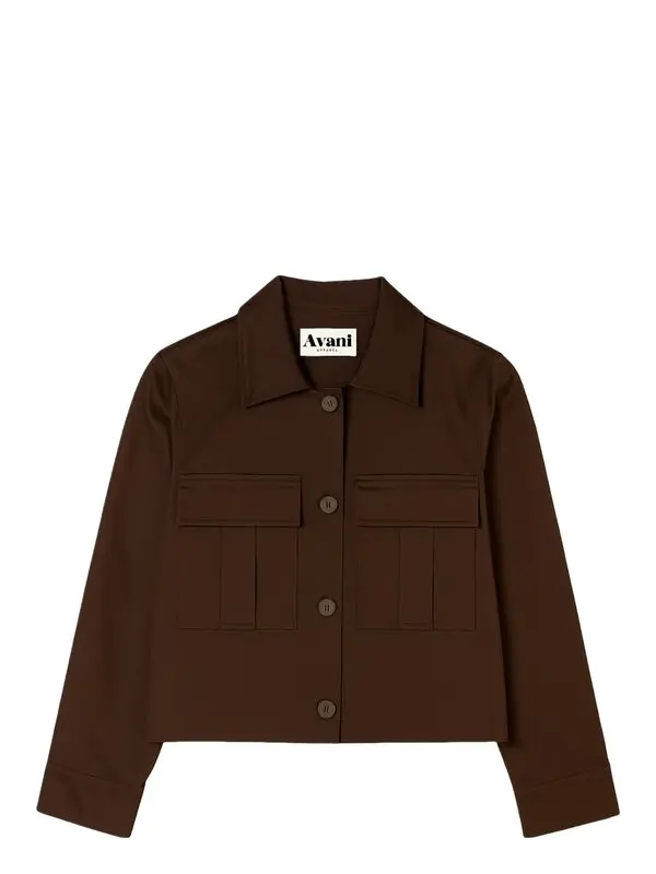 AVANI APPAREL Dahlia Jacket - Brown