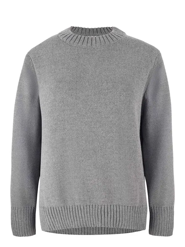 SALANIDA Marina 100% Merino Jumper - Grey