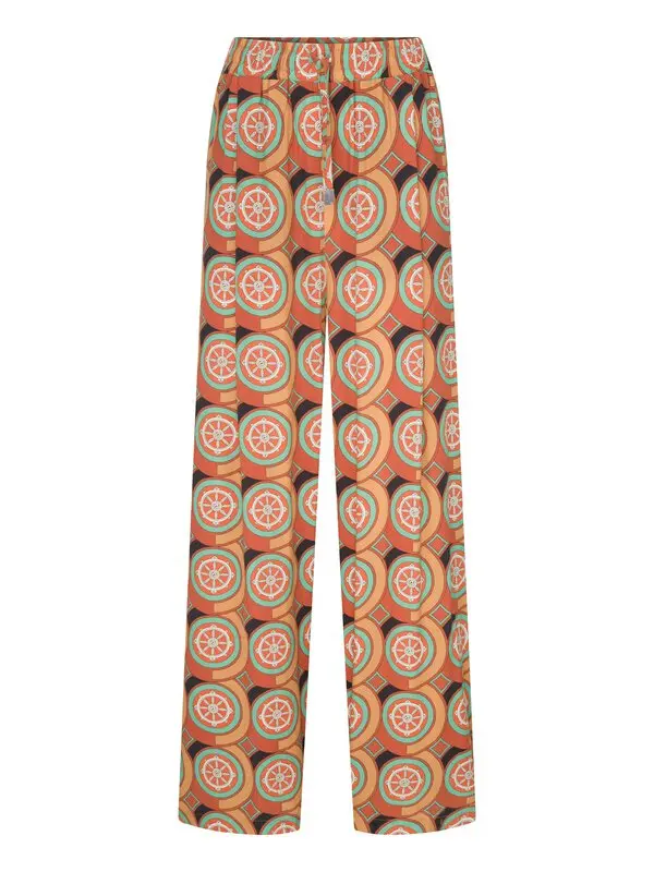 JE TE VEUX Dharma Terracotta Pant - Orange
