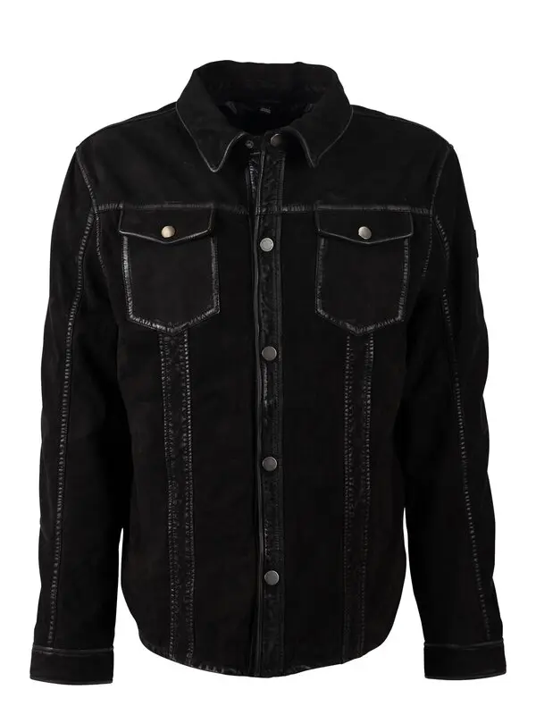 Mauritius Classic Leather Jacket Sedro - Black