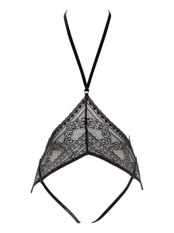 LES JUPONS DE TESS Fatale Harness - Black