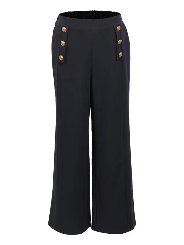 SMART AND JOY Sailor Pants - Blue