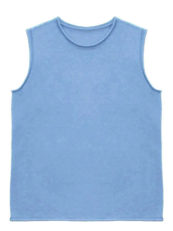 ZENZEE Cashmere Classic Tank Sky - Blue