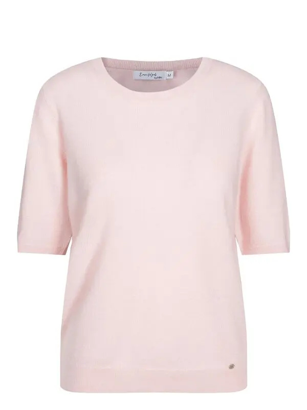 TIRILLM Alina Cashmere T-shirt- Light - Pink
