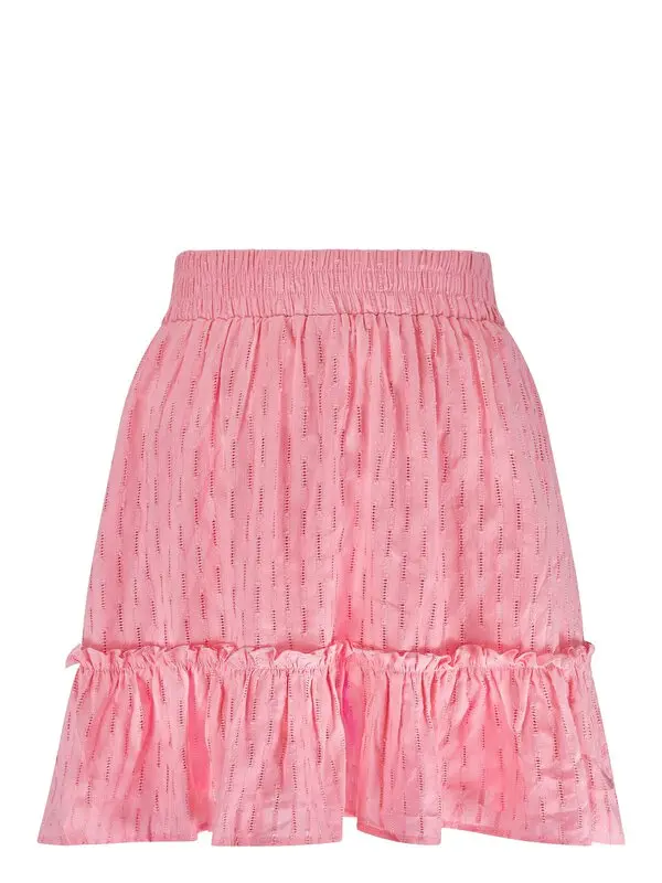 LULA-RU Ida Cotton Skirt - Pink