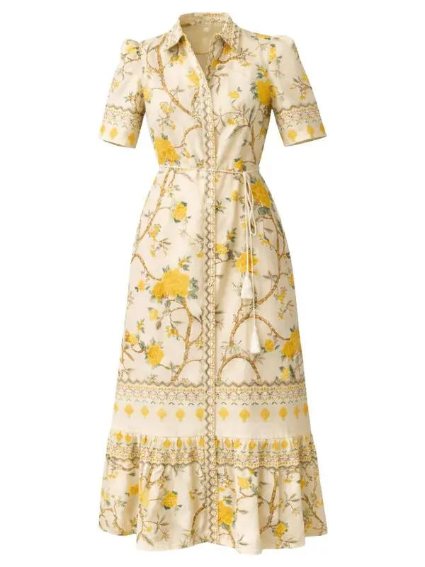RAISHMA Miranda Dress - Yellow