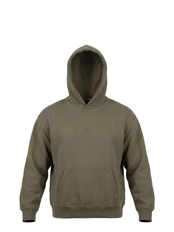 FOSTER TAYLOR Oversized Hood Khaki - Green