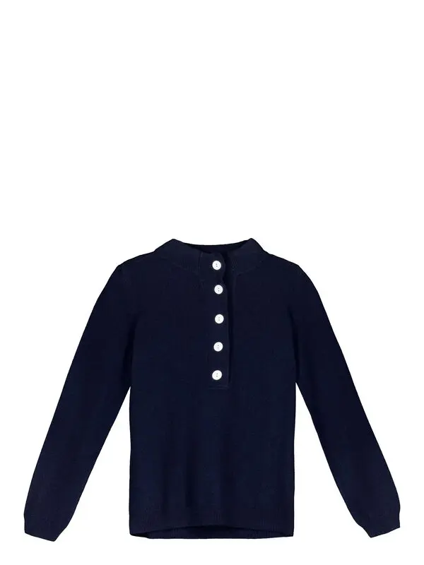 BEL CASHMERE Emi Sweater Navy - Blue