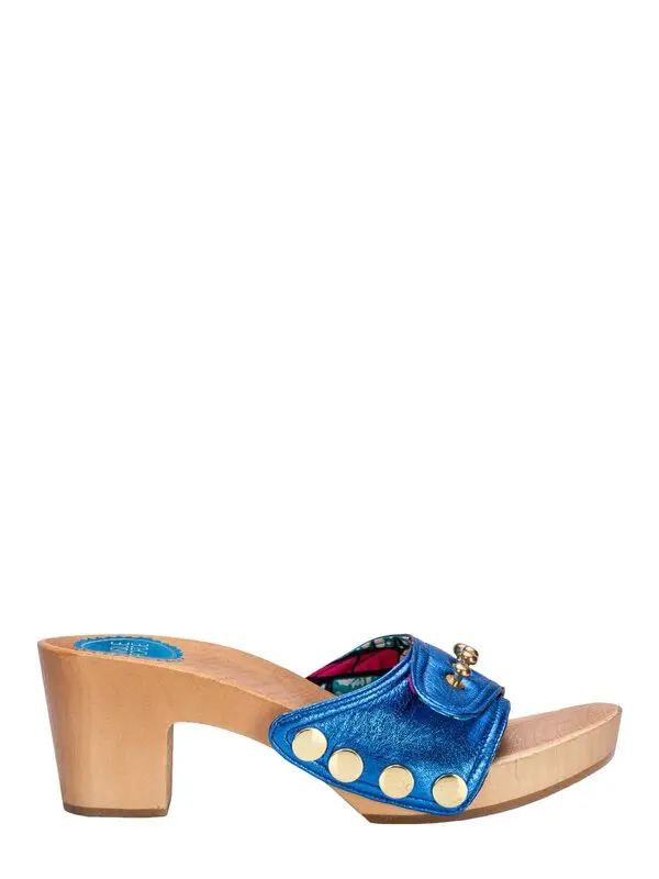 Nique Forde Cobalt Georgie Sandals - Blue