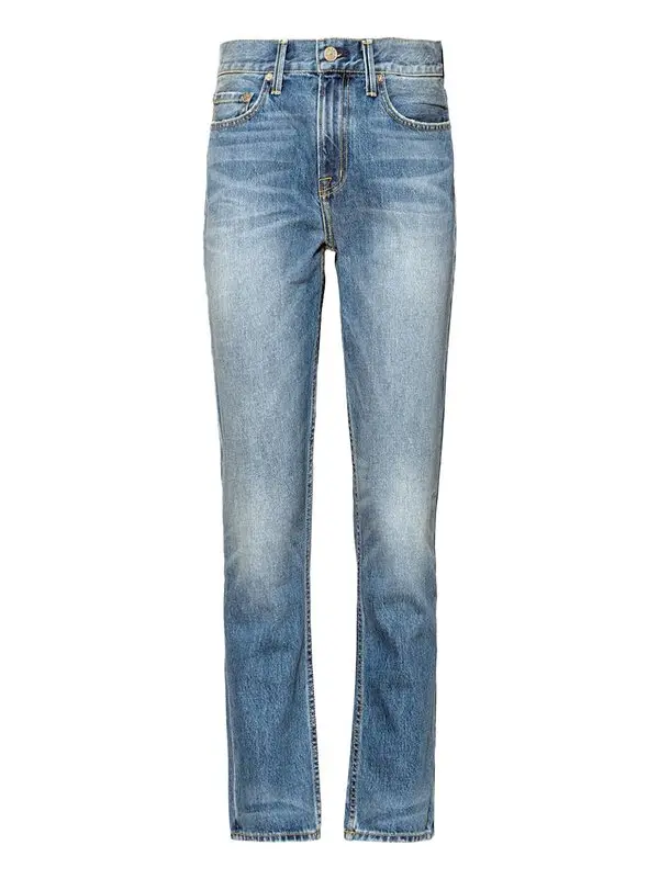 NOEND Eve Slim Straight Crop In Nashville - Blue