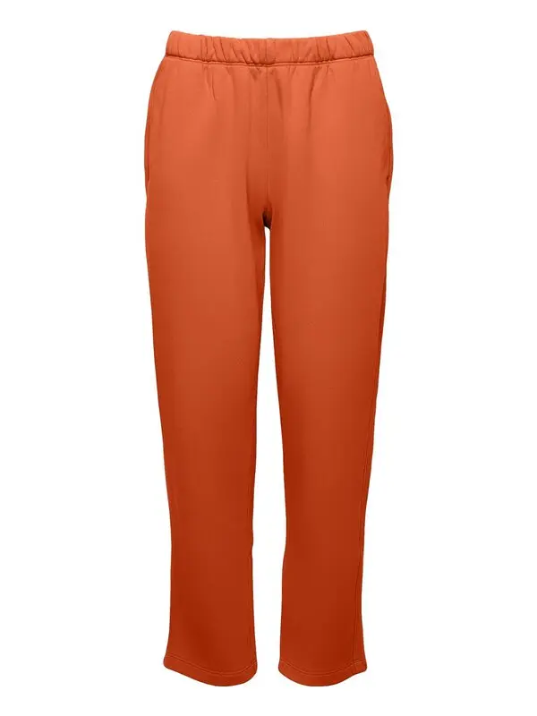 OCIO LEISUREWEAR Cropped Pant In Negroni - Red