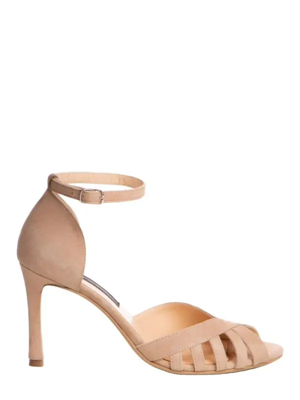THE 5TH ELEMENT Neutrals Rendez-vous Suede Sandals - Beige