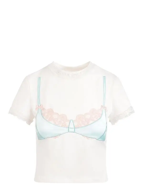 SCARLETT GASQUE Daydream Reveal Tee - White