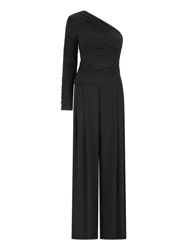 CELESTINE & MAE Nepeta Co-ord Set In Navsoul - Black