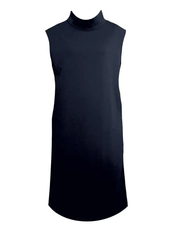FROCK TALES Sleeveless Quest Longline Over Vest In Navy - Blue