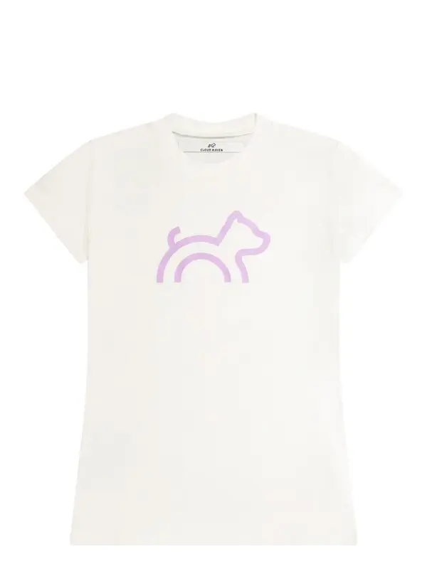 CLOUD HAVEN Official Logo T-shirt - White