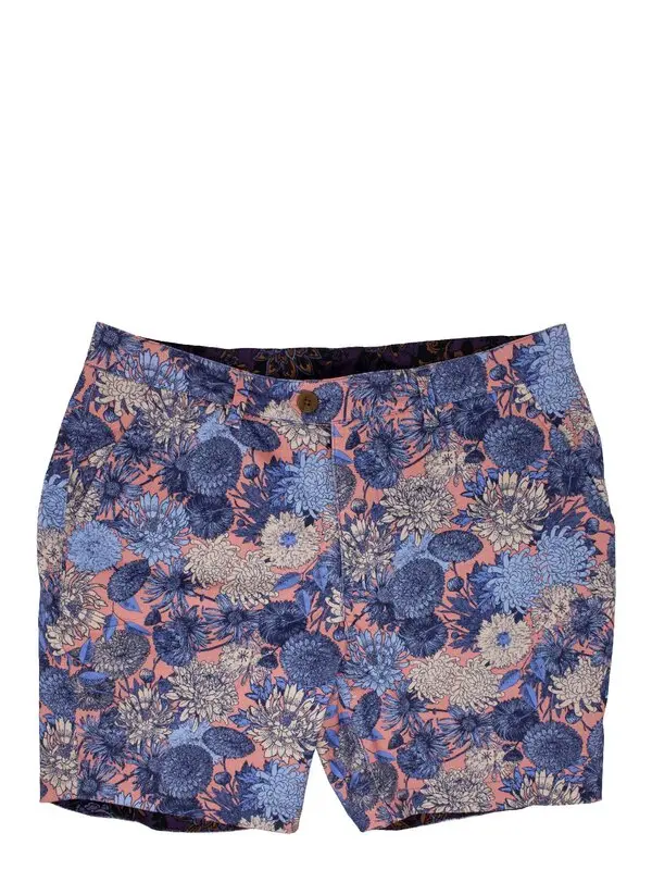 LORDS OF HARLECH John Lux Mums Floral Peach - Pink