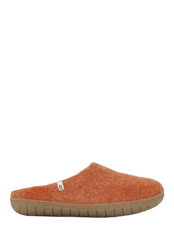 EGOS COPENHAGEN Clay Rubber Sole Slipper - Orange