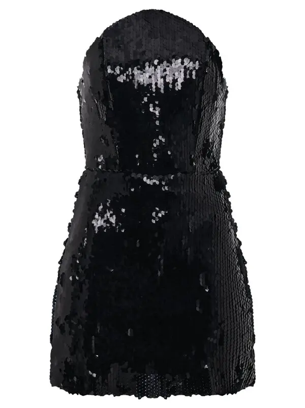 TUBA ERGIN Orelia Mini Dress - Black