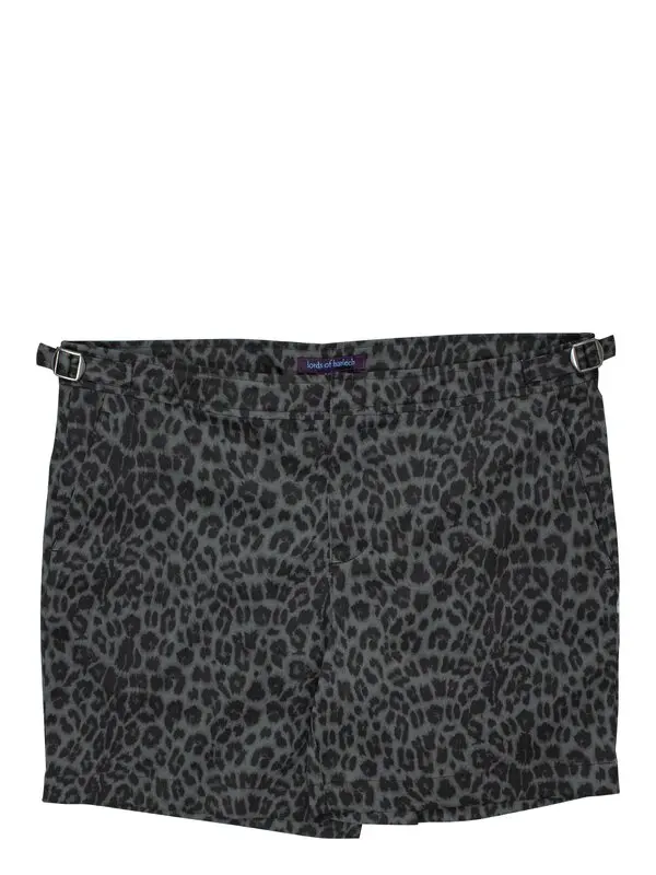LORDS OF HARLECH Black / Grey Pool Leopard Black - Black/grey
