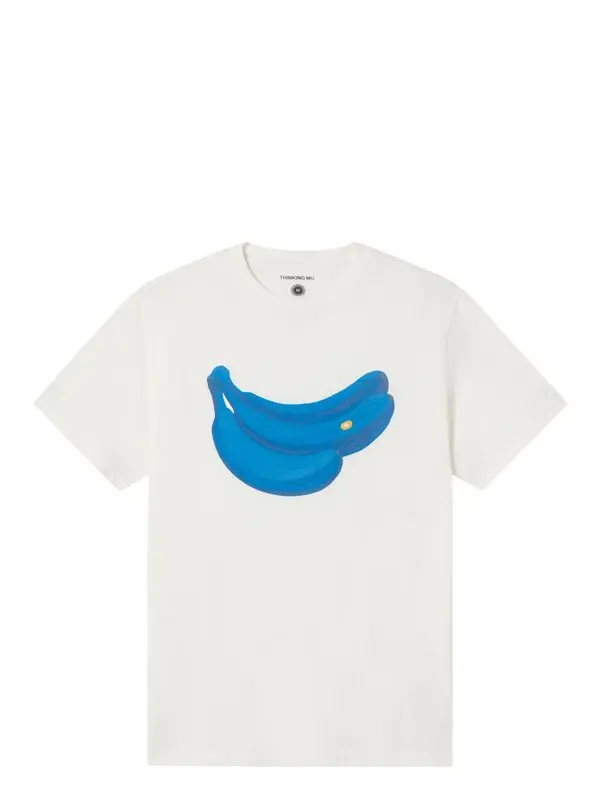 THINKING MU Bananas Zach T-shirt - White