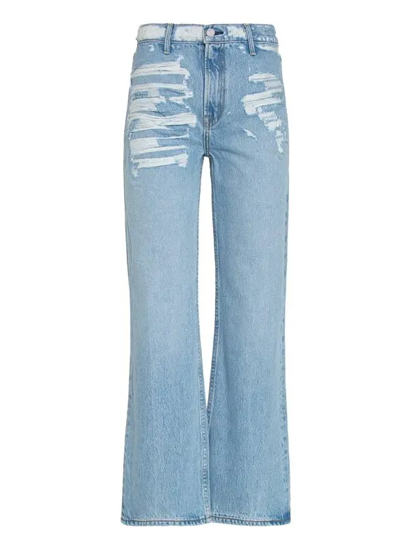 NOEND Alison High Rise Wide Leg - Blue